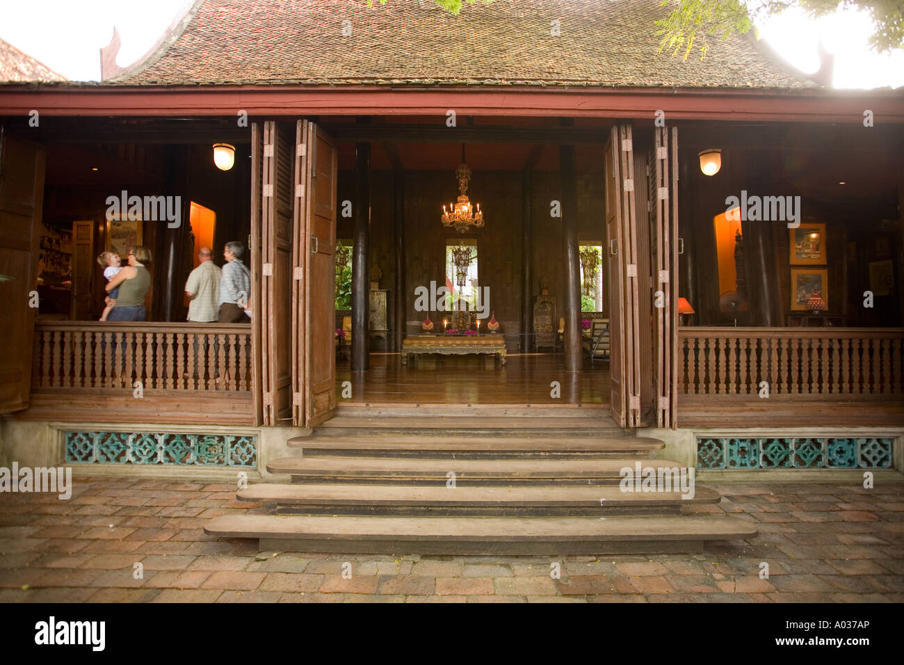 Jim Thompson house museum Bangkok Thailand Stock Photo - Alamy