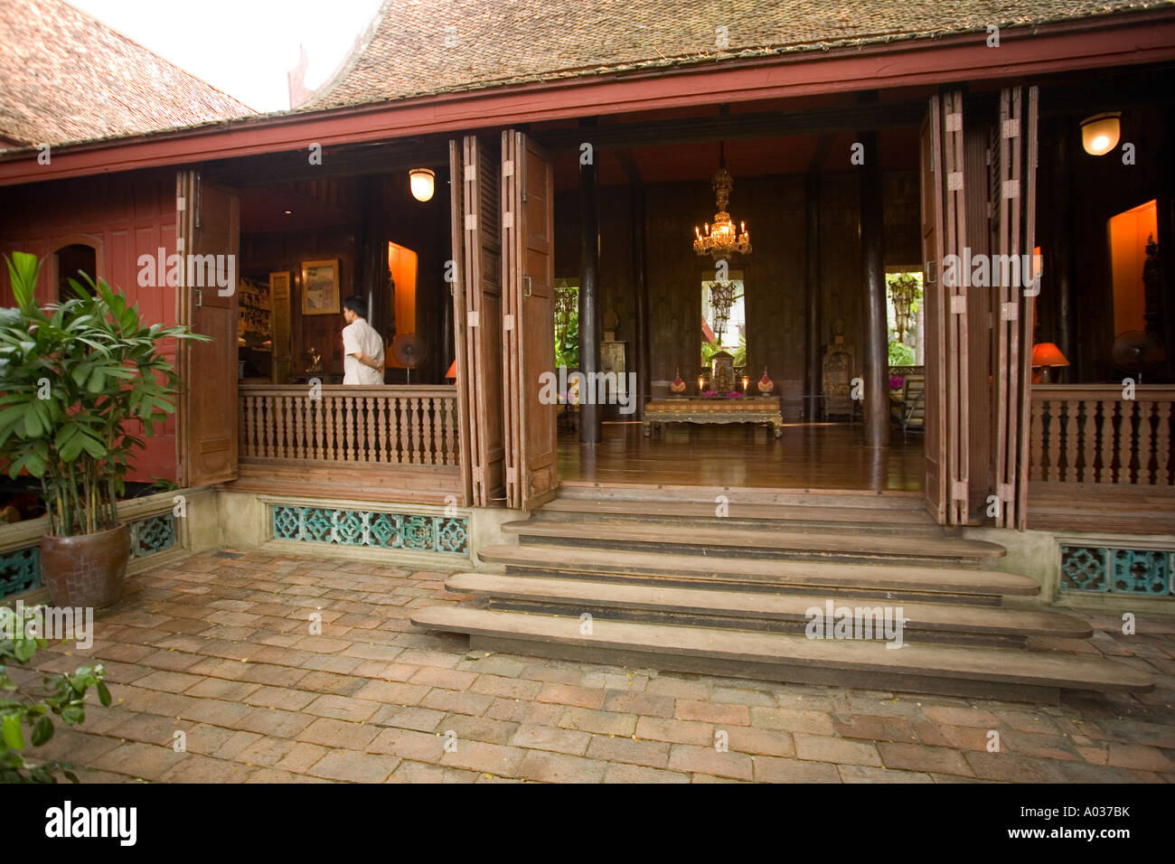 Jim Thompson house museum Bangkok Thailand Stock Photo - Alamy
