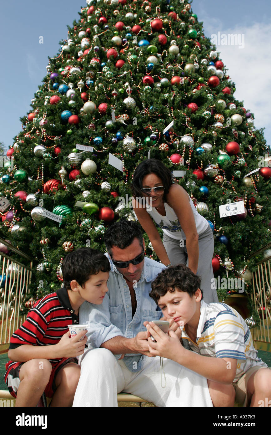 Miami Florida,Coral Gables,Village of Merrick Park,Winter Holiday ...