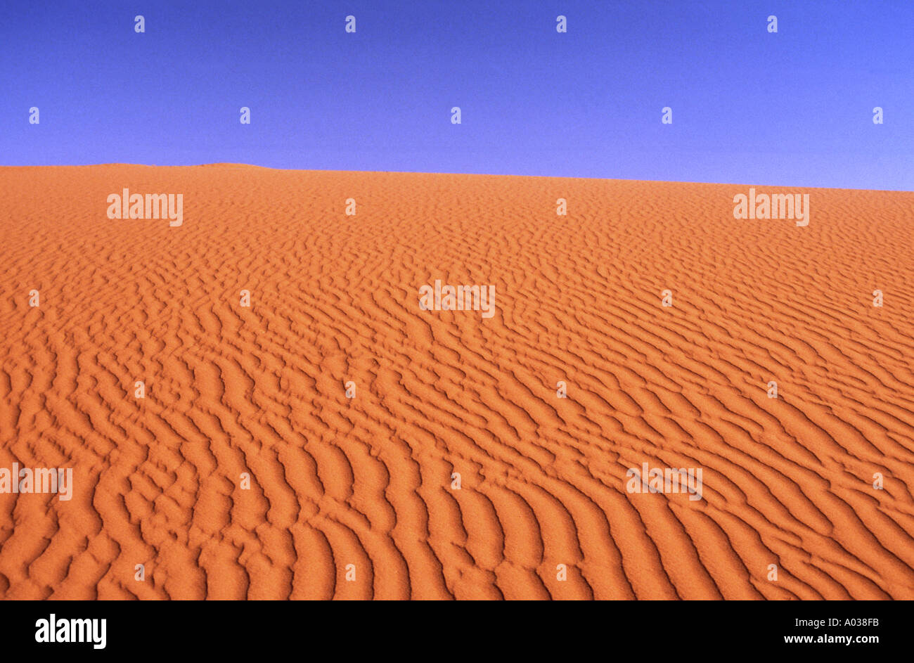 pattern in sand structures dune wandering dune Stock Photo - Alamy