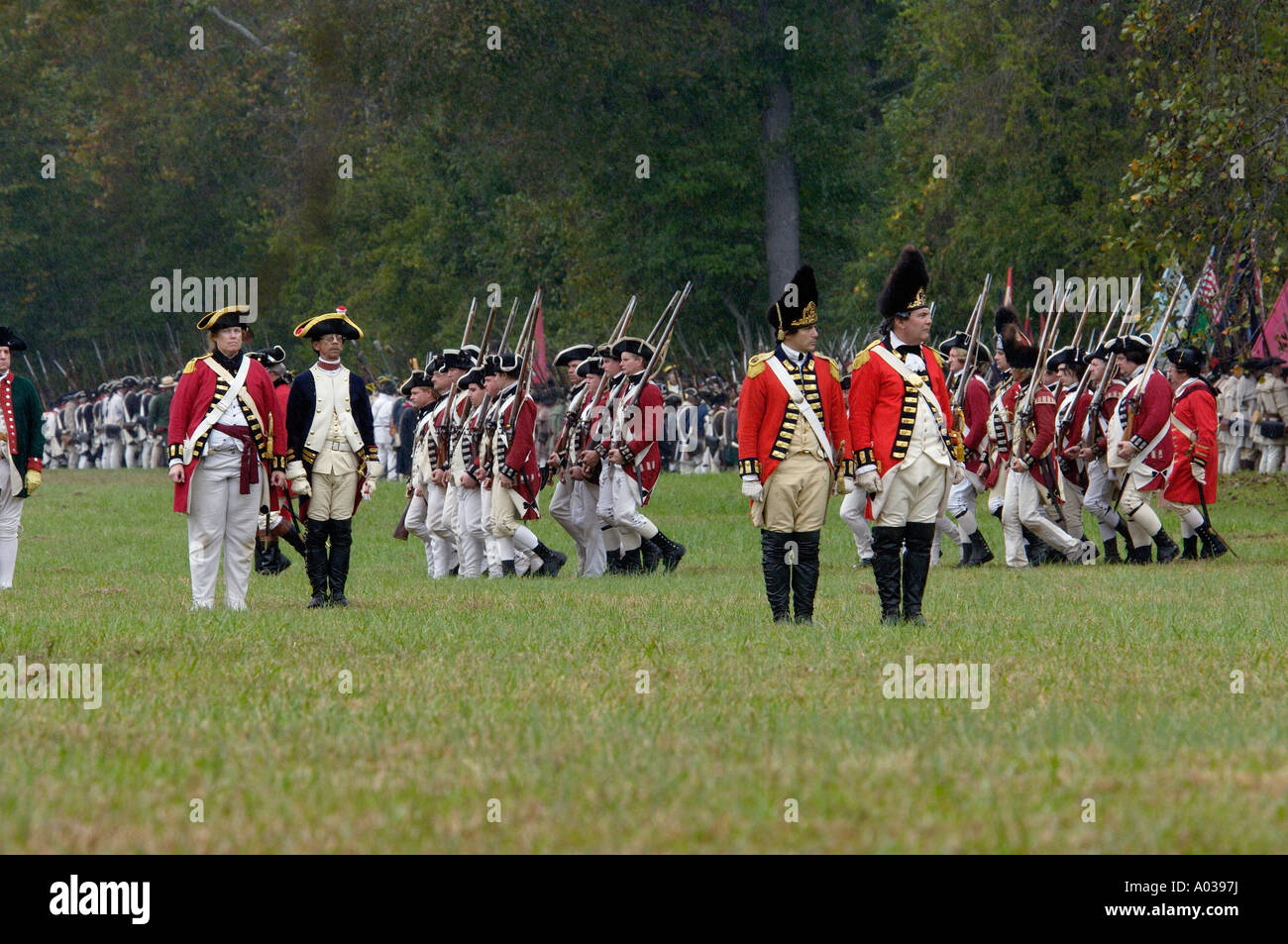 British infantry formation 18th century hi-res stock photography and ...