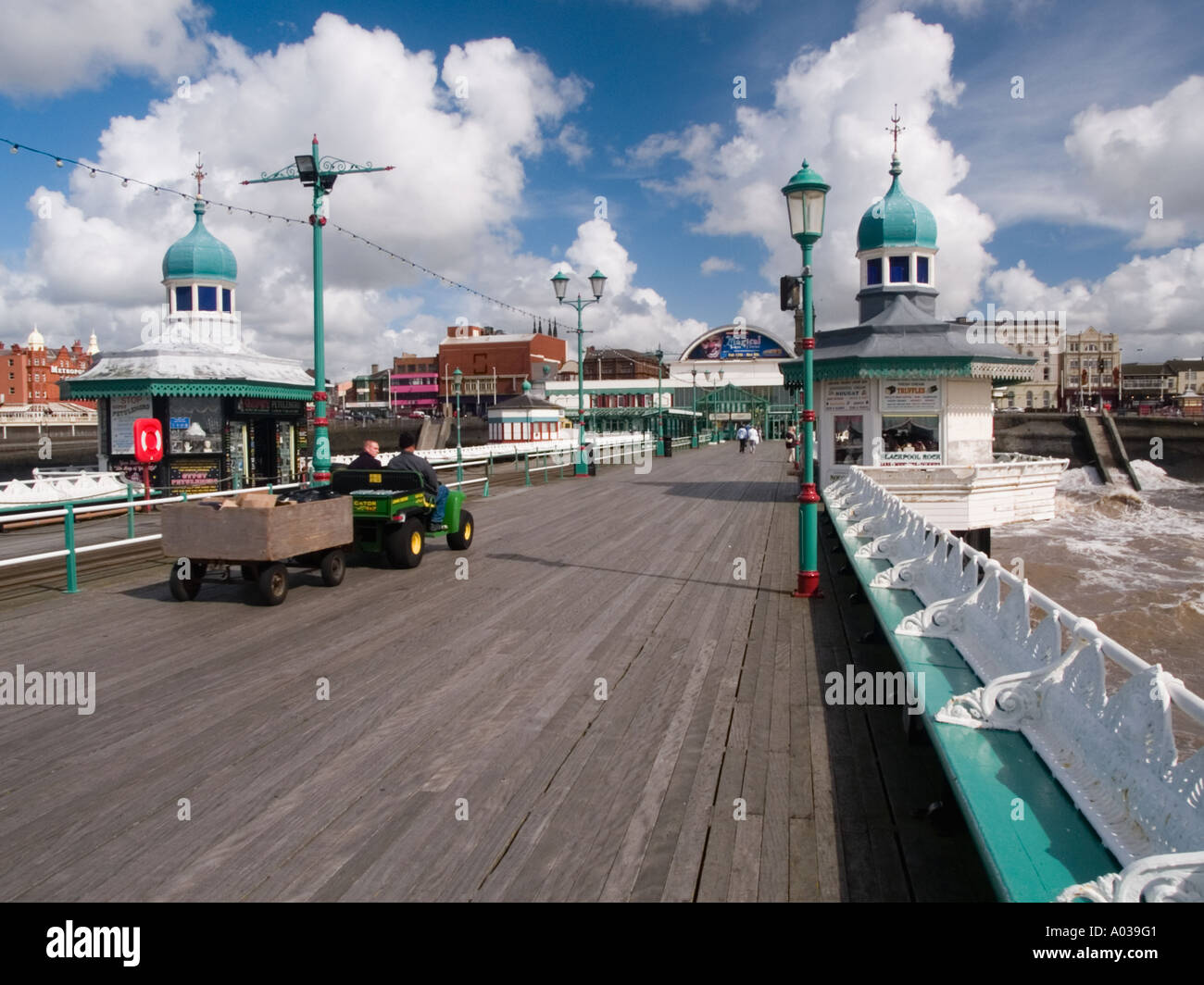 Blackpool North Pier Stock Photo - Alamy