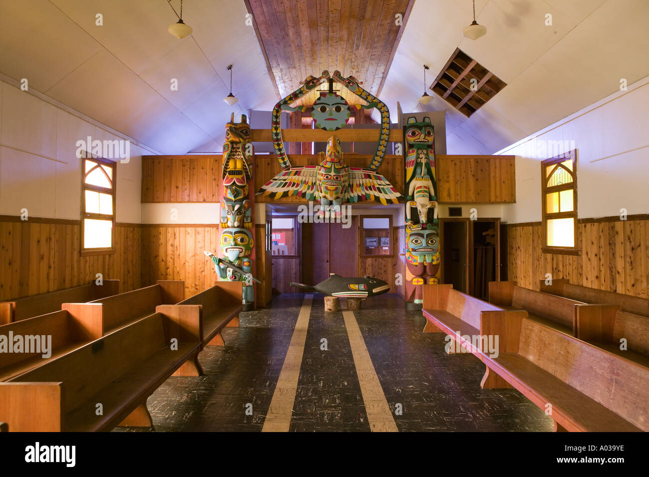 Aboriginal Church Friendly Cove Nootka Sound West Coast Vancouver ...