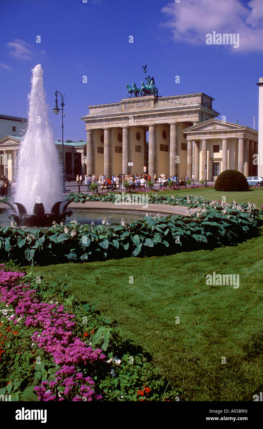 Berlin - The Brandenburg Gate Stock Photo - Alamy