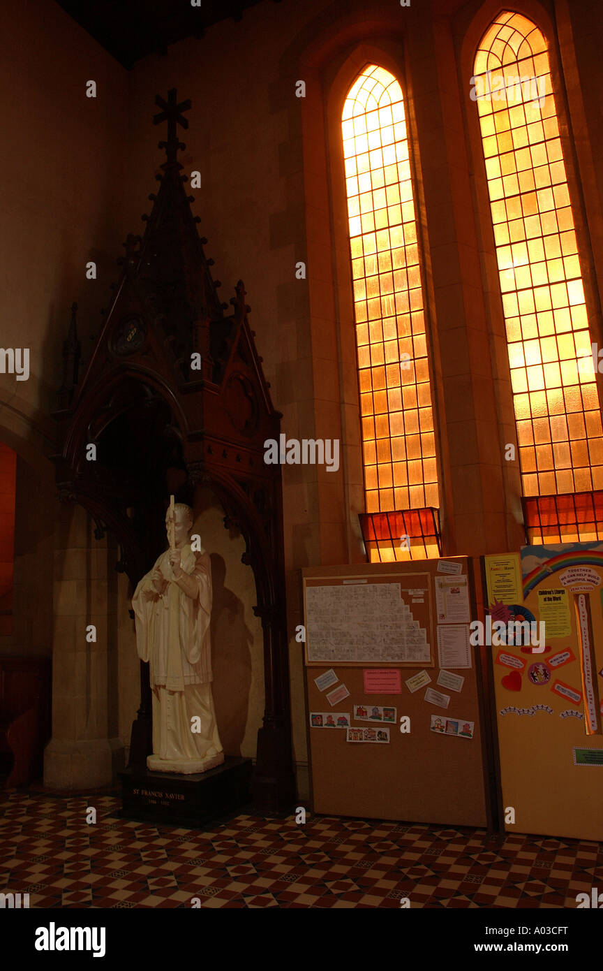 Lighted windows panes inside Church Stock Photo - Alamy