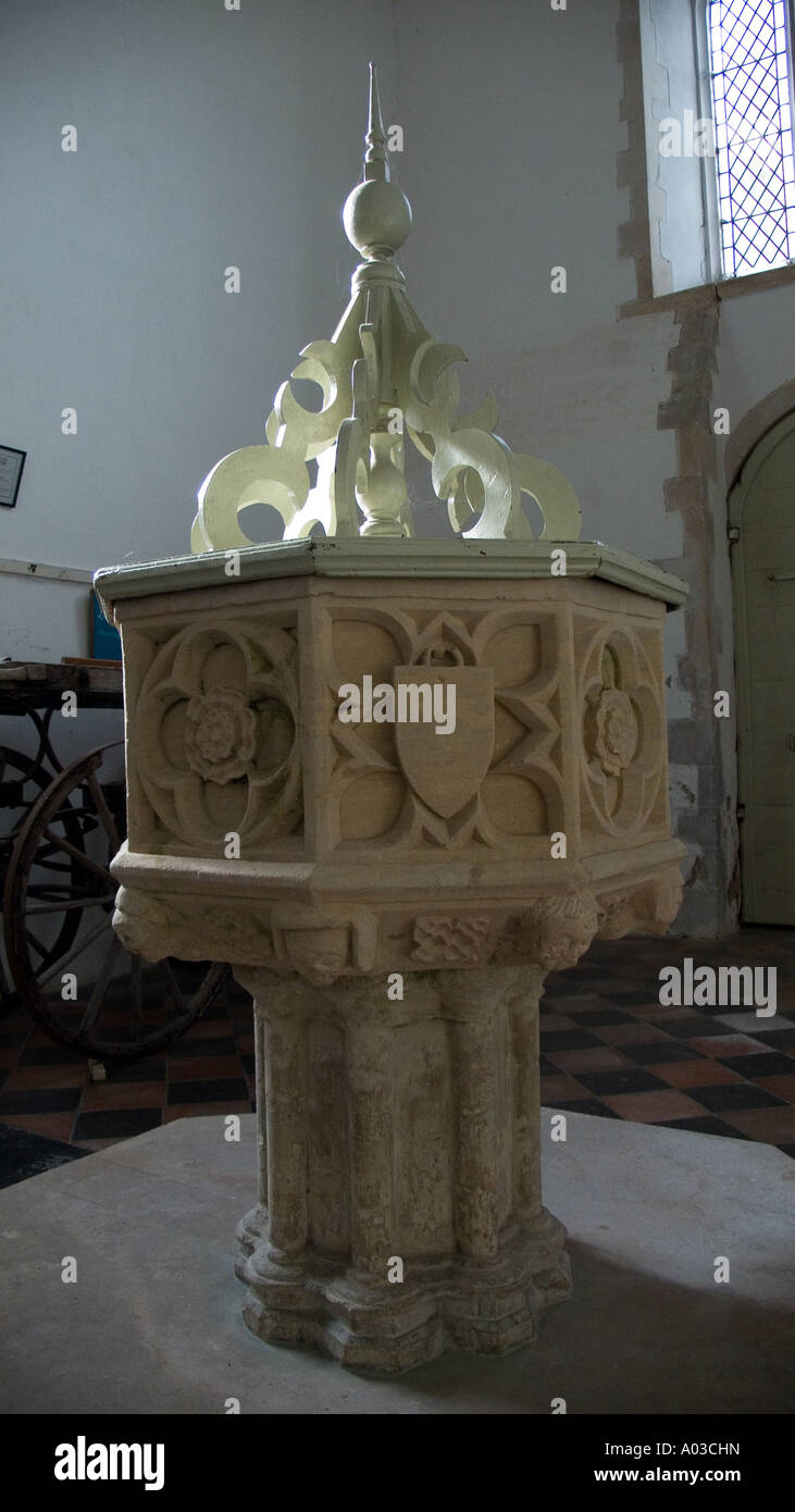 Baroque baptismal font hi-res stock photography and images - Alamy