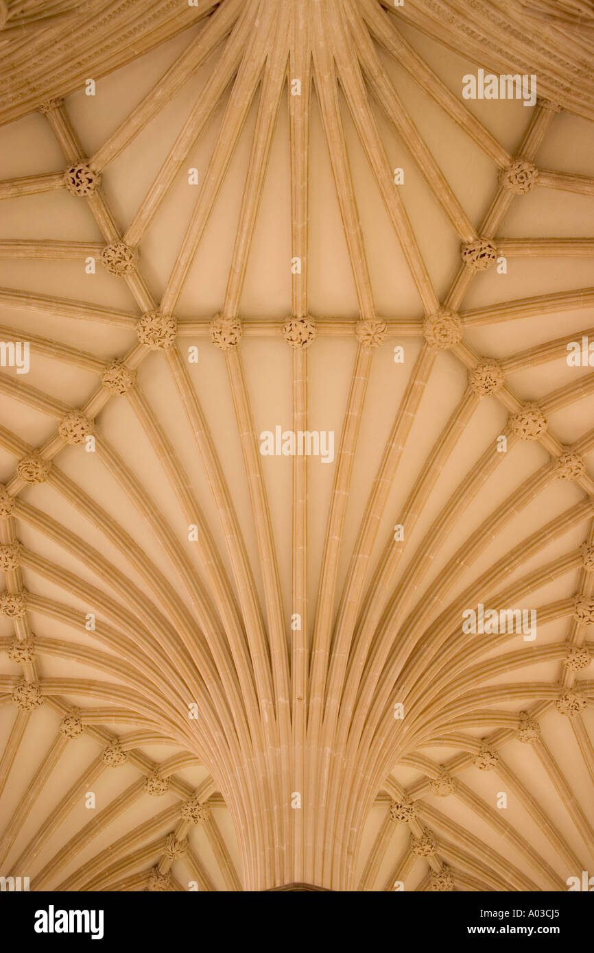 Wells Cathedral Chapter house Stock Photo - Alamy