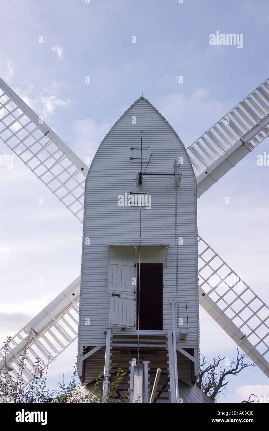 Lowfield Heath Windmill Stock Photo - Alamy