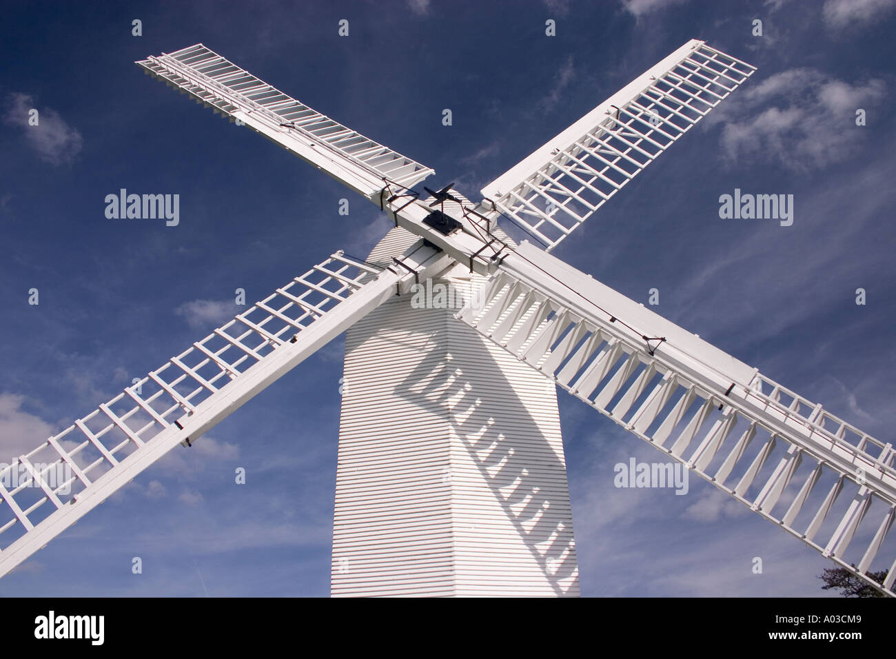 Lowfield Heath Windmill Stock Photo - Alamy