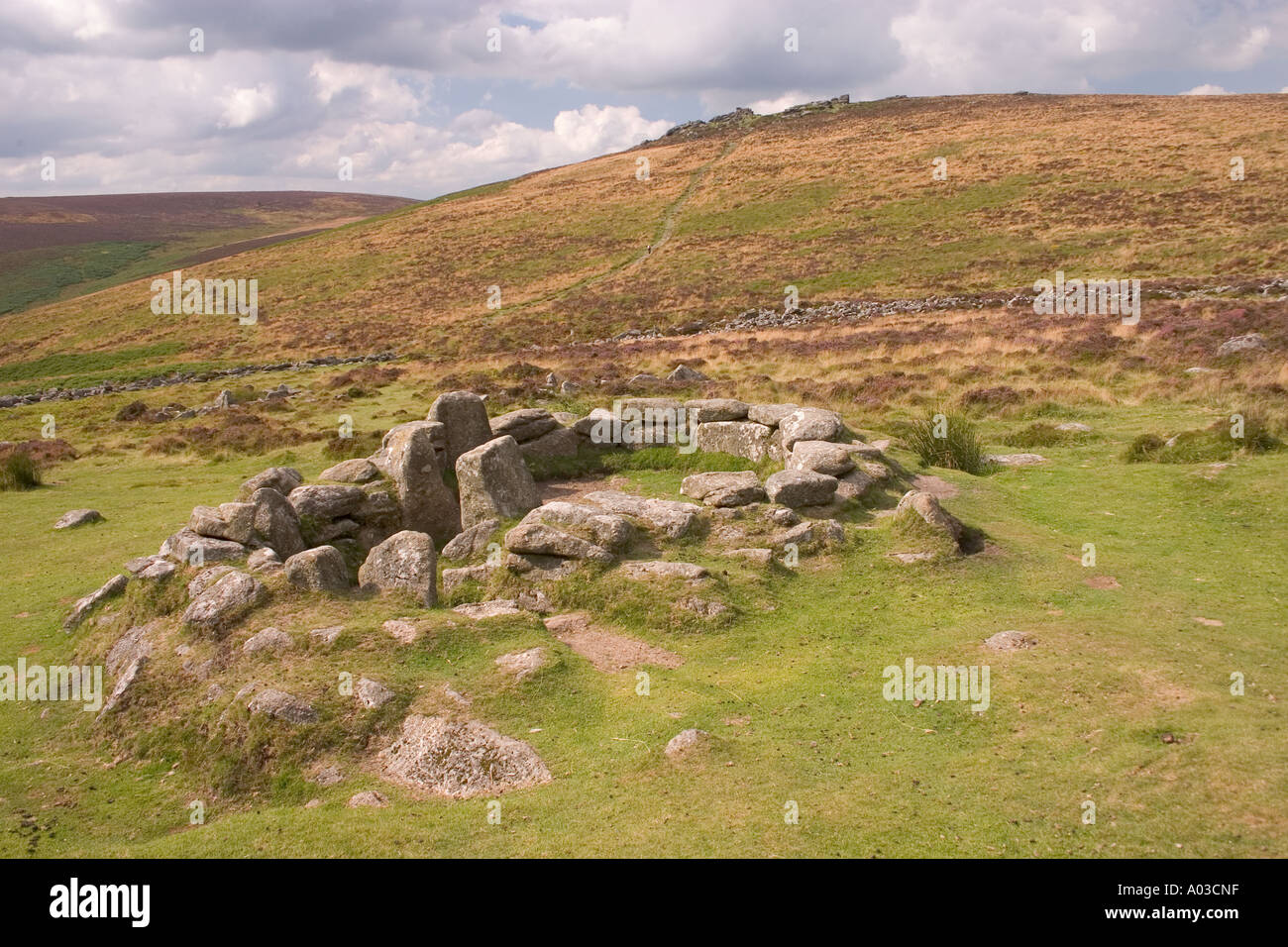 Bronze age hut circle hi-res stock photography and images - Alamy