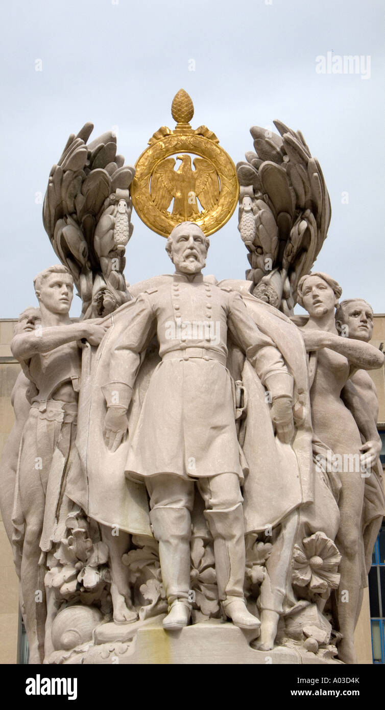 Statue of George Meade, Gettysburg Hero, Washington, D.C. USA Stock ...