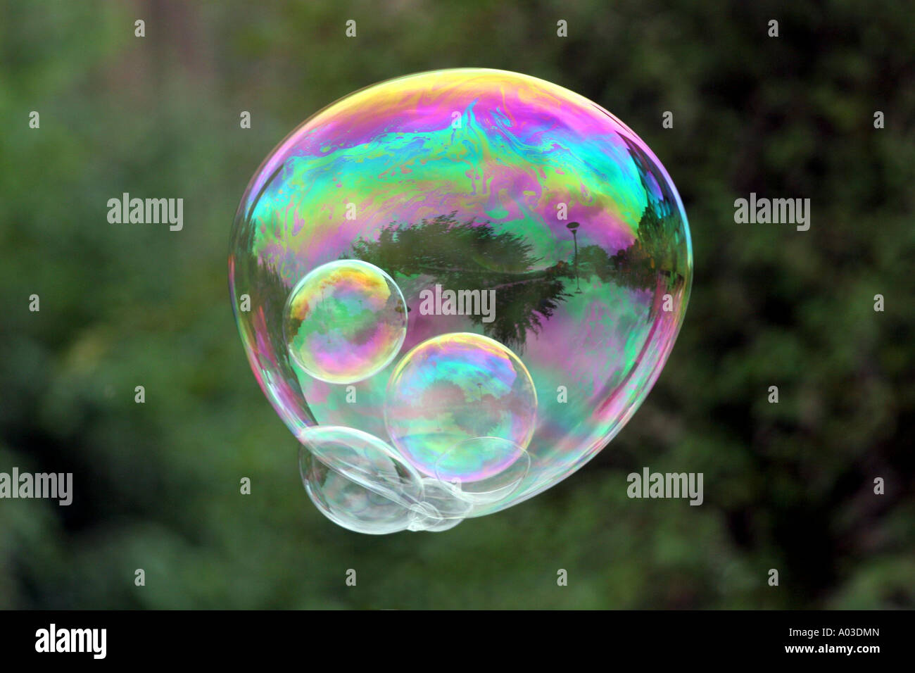 Floating coloured bubbles Stock Photo - Alamy