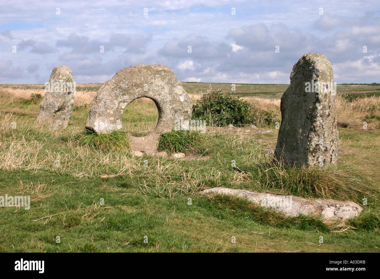 Men tol megalithic stone monument hi-res stock photography and images ...