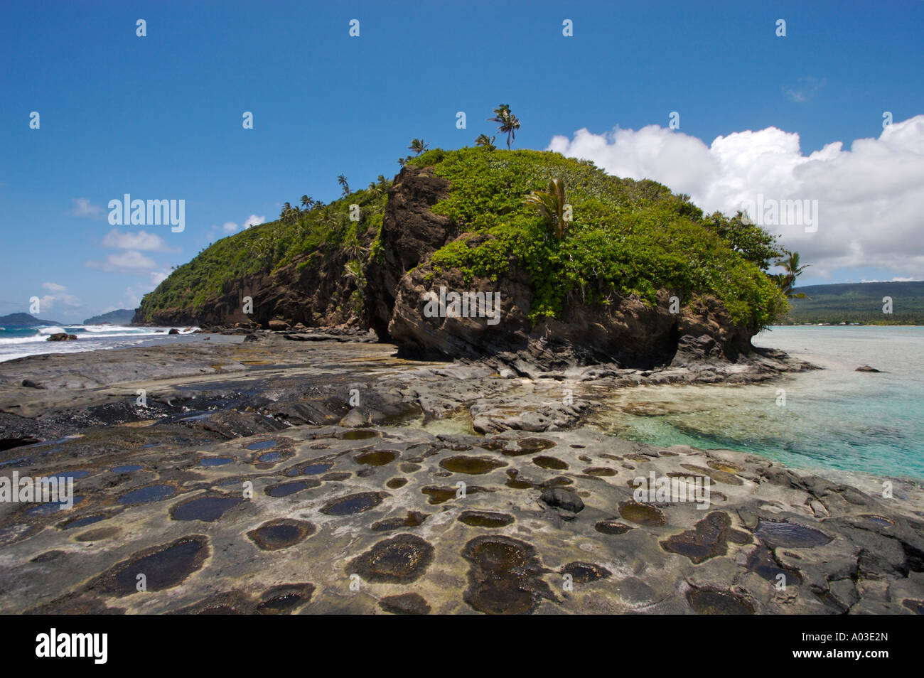 Western samoa landscape hi-res stock photography and images - Alamy