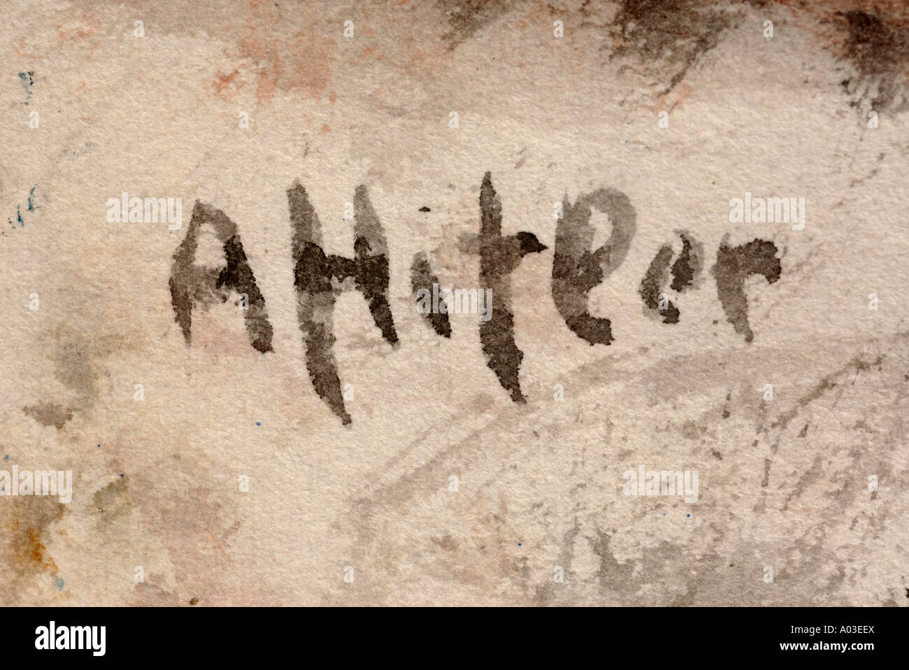 Hitler signature hi-res stock photography and images - Alamy
