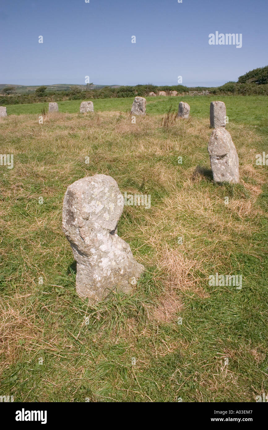 Cornwall megalithic monument hi-res stock photography and images - Alamy