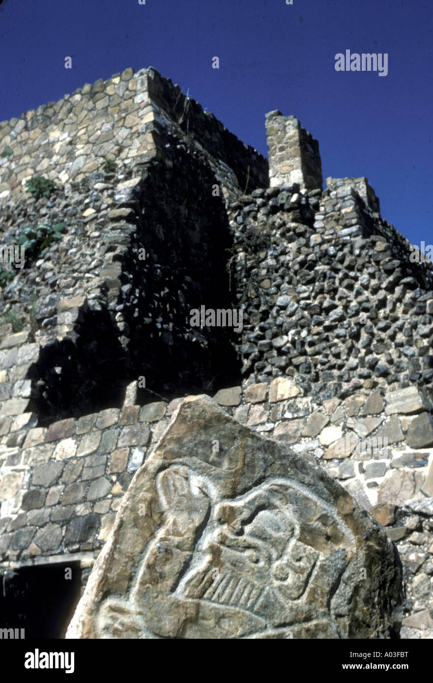 Stock image of the stone dancers at Monte Alban in Oaxaca Mexico Stock ...