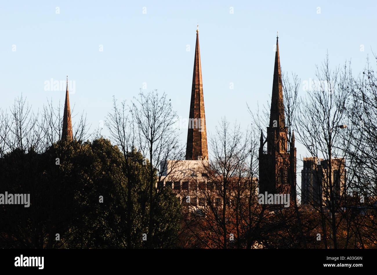 Three spires coventry hi-res stock photography and images - Alamy