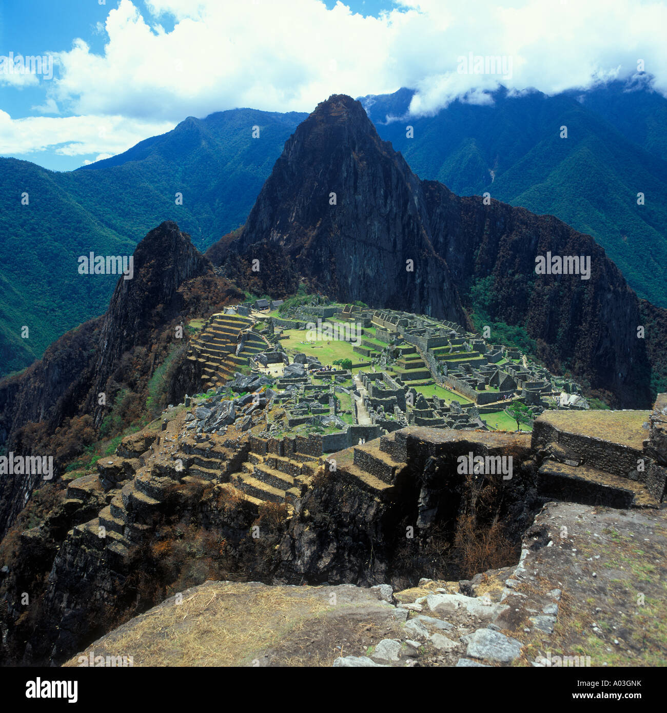 the ruins of Machu Picchu in Peru are part of the World Cultural ...