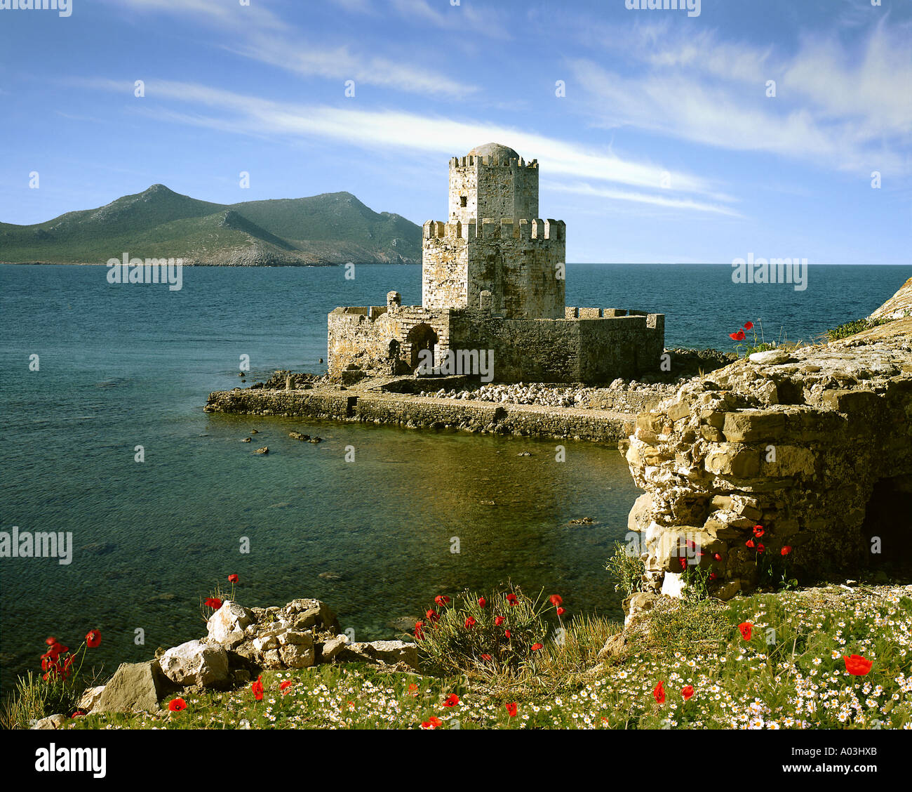 Methoni castle hi-res stock photography and images - Alamy