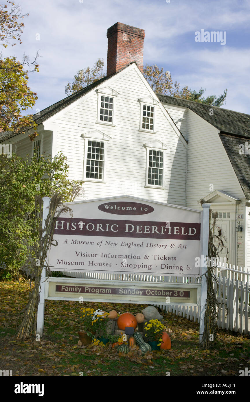 Historic deerfield massachusetts usa hi-res stock photography and ...