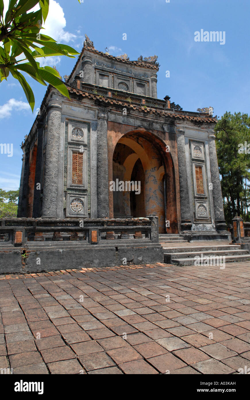 Tu Duc Royal tomb complex Vietnam Stock Photo - Alamy