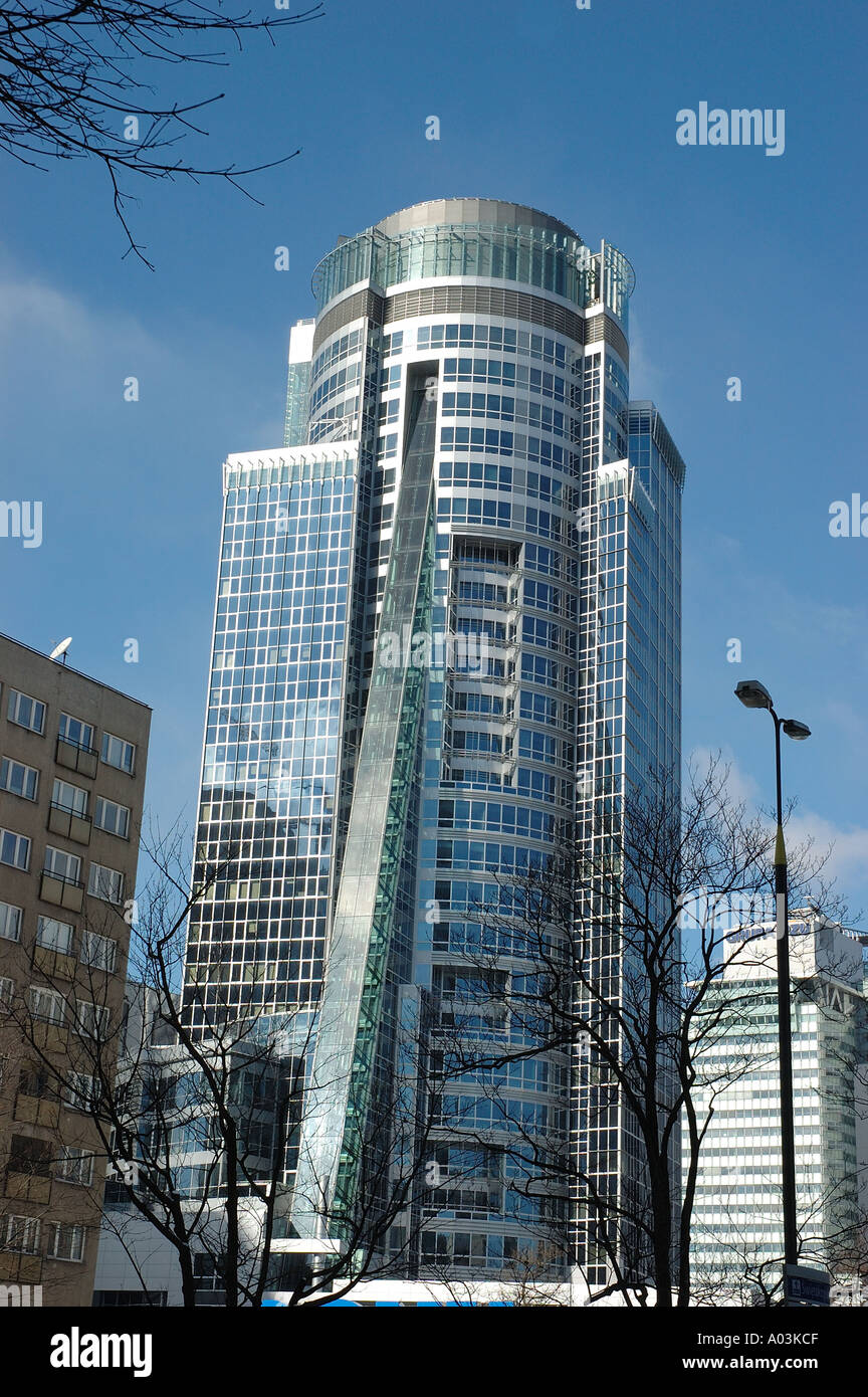 Warsaw City building Stock Photo - Alamy