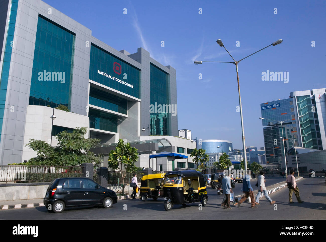 Stock Exchange, Bandra Kurla Office Complex, Mumbai (Bombay), India ...