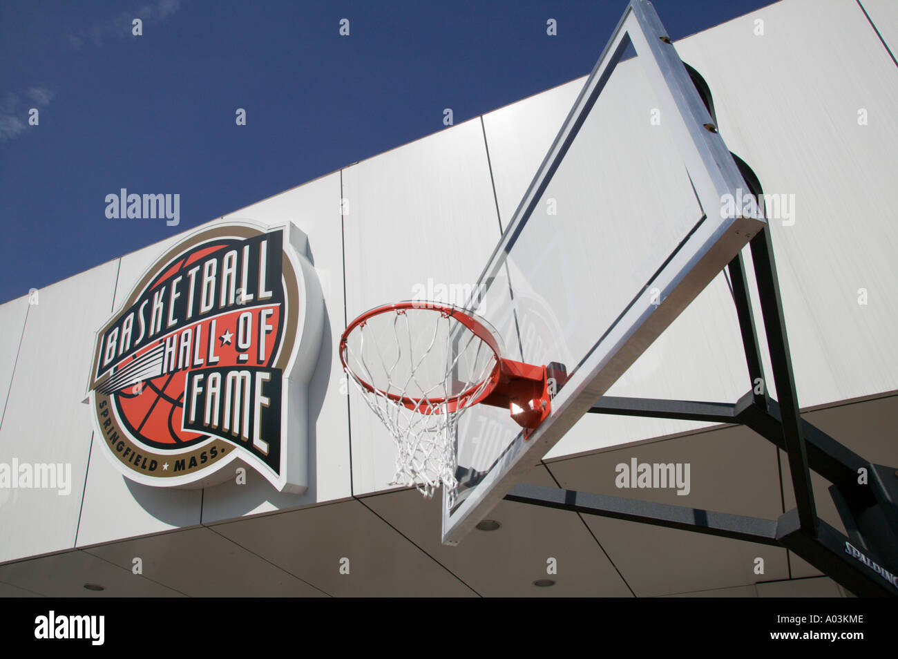 Basketball Hall of Fame Springfield Massachusetts Stock Photo - Alamy