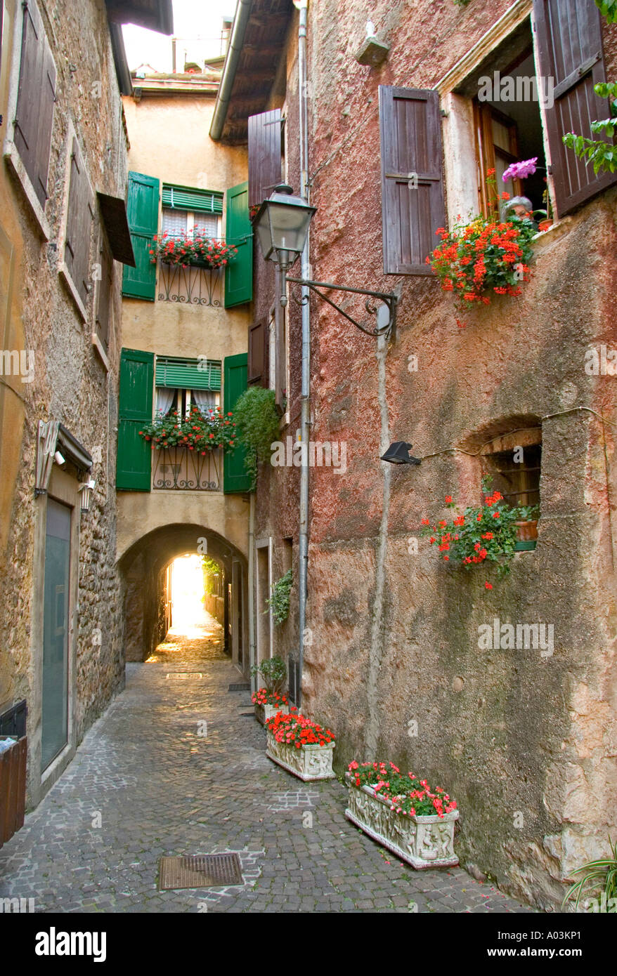 Torri di Benaco, Lago di Garda, Veneto, Italy Stock Photo - Alamy