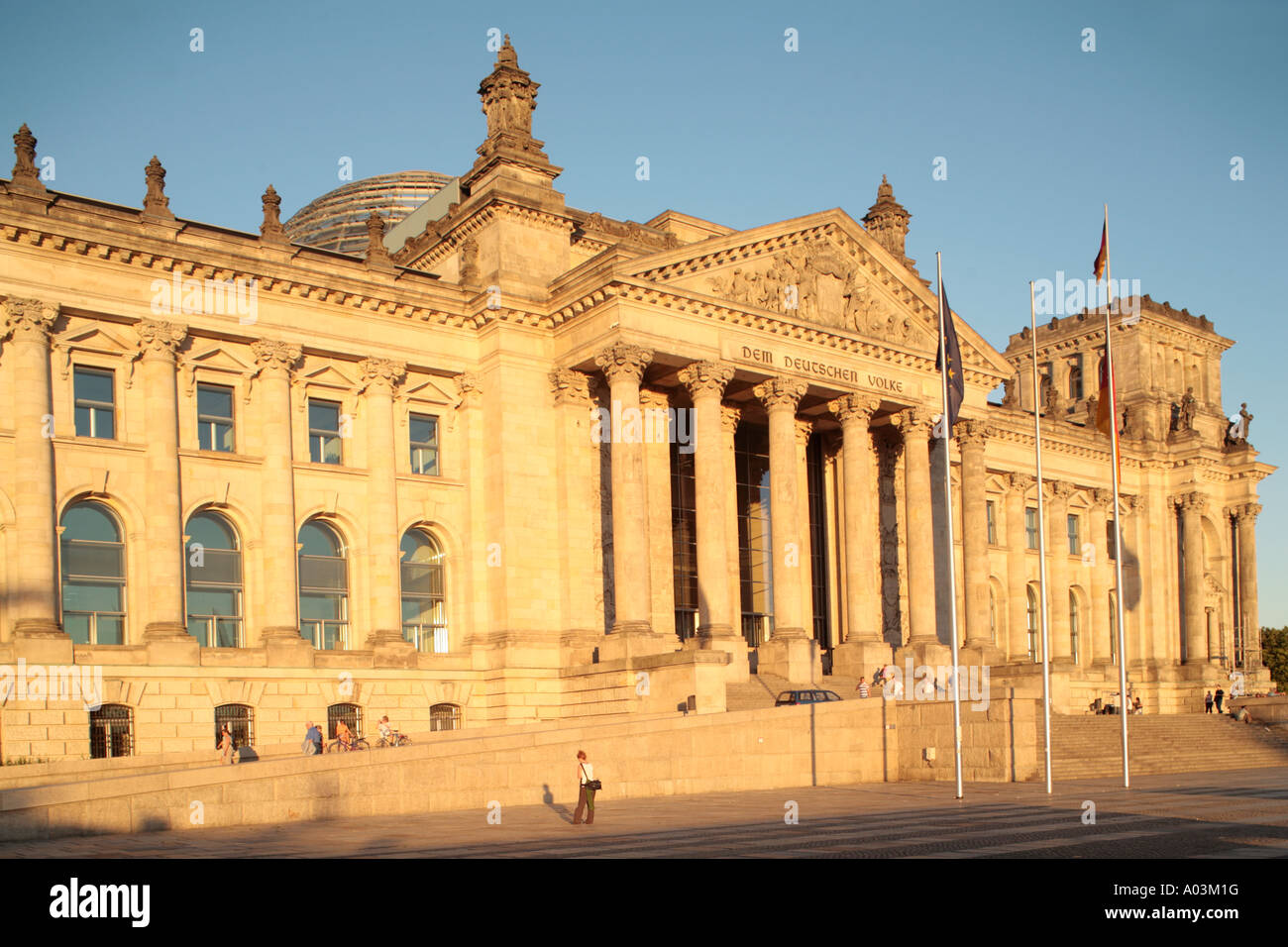 Parliament Building in Berlin in Germany Stock Photo - Alamy