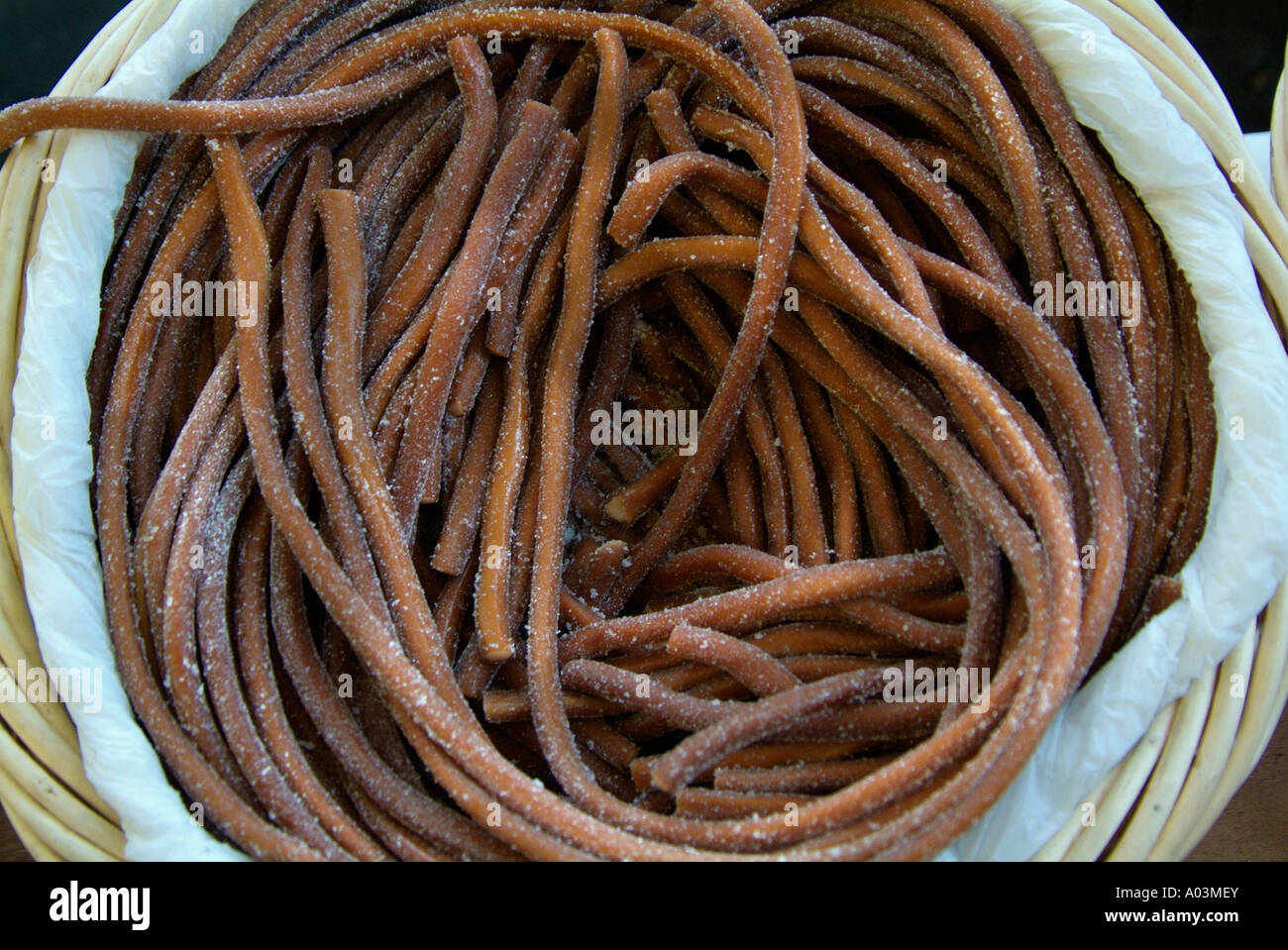 Laces lace brown chocolate flavour gelatine sweet confectionary ...