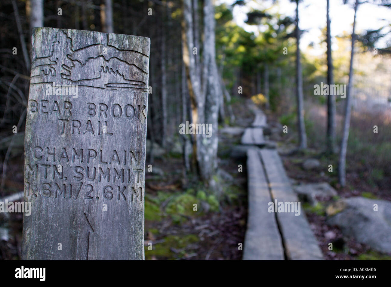 Acadia National Park Sign Stock Photos & Acadia National Park Sign ...