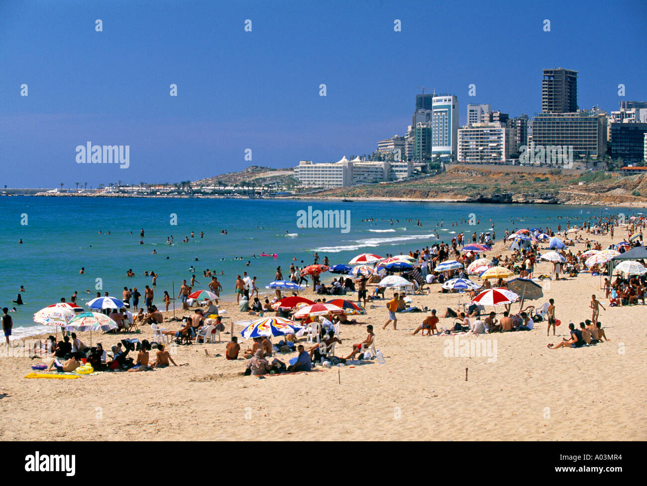 Ramiet al bayda beach hi-res stock photography and images - Alamy