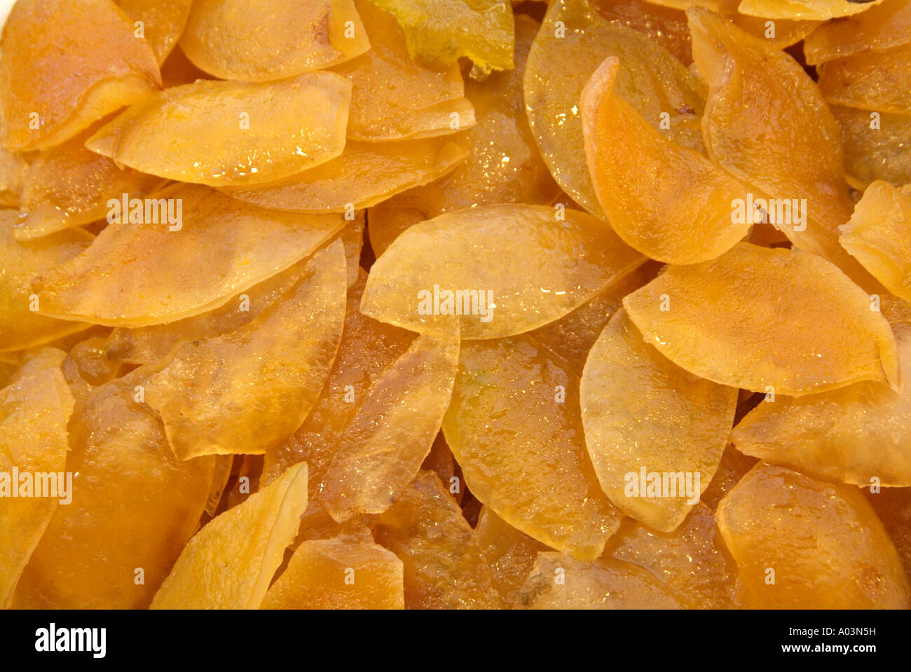 lemon crystallized crystallised Light Brown soft sweet dry ...