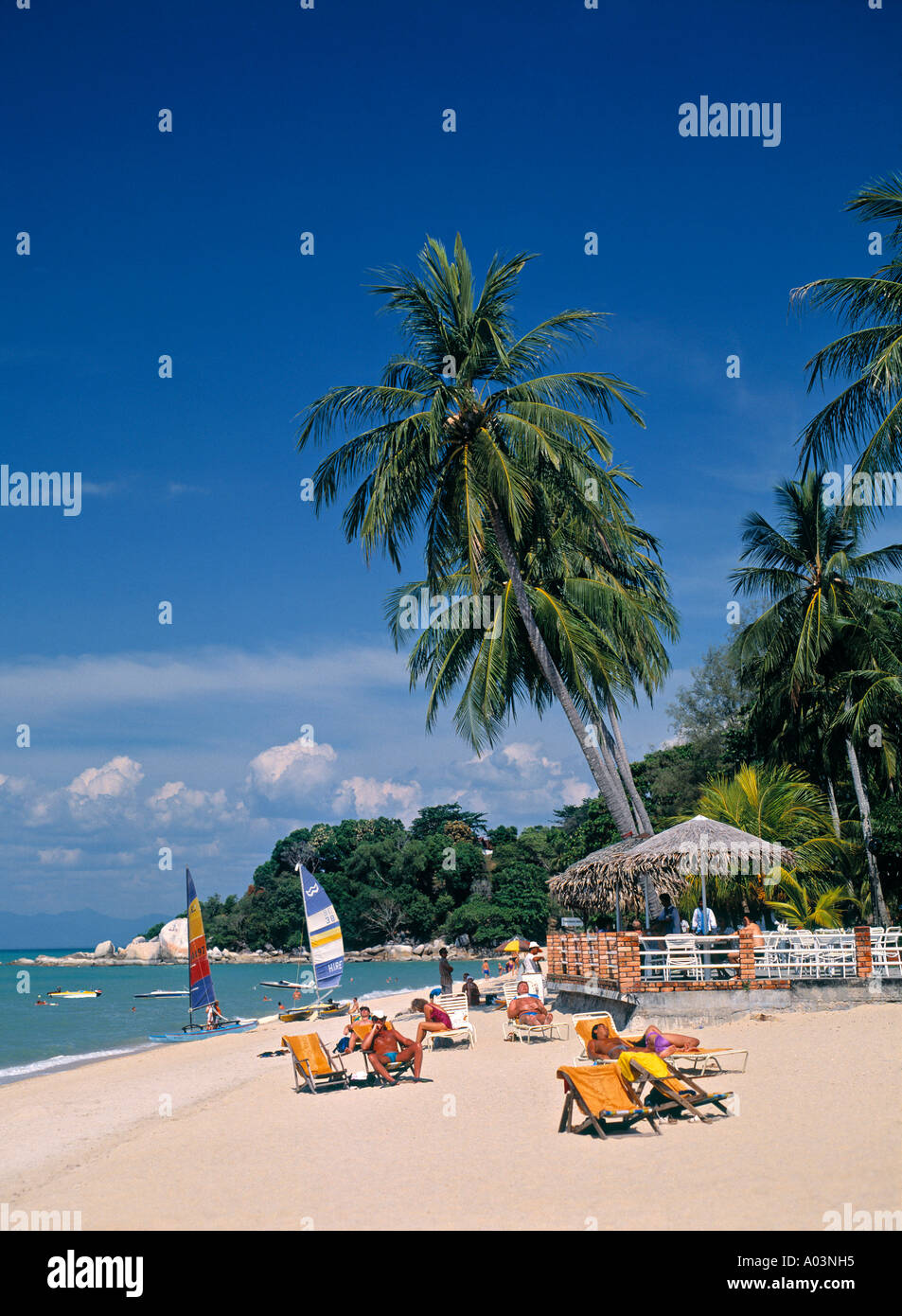 Beaches at batu ferringhi hi-res stock photography and images - Alamy