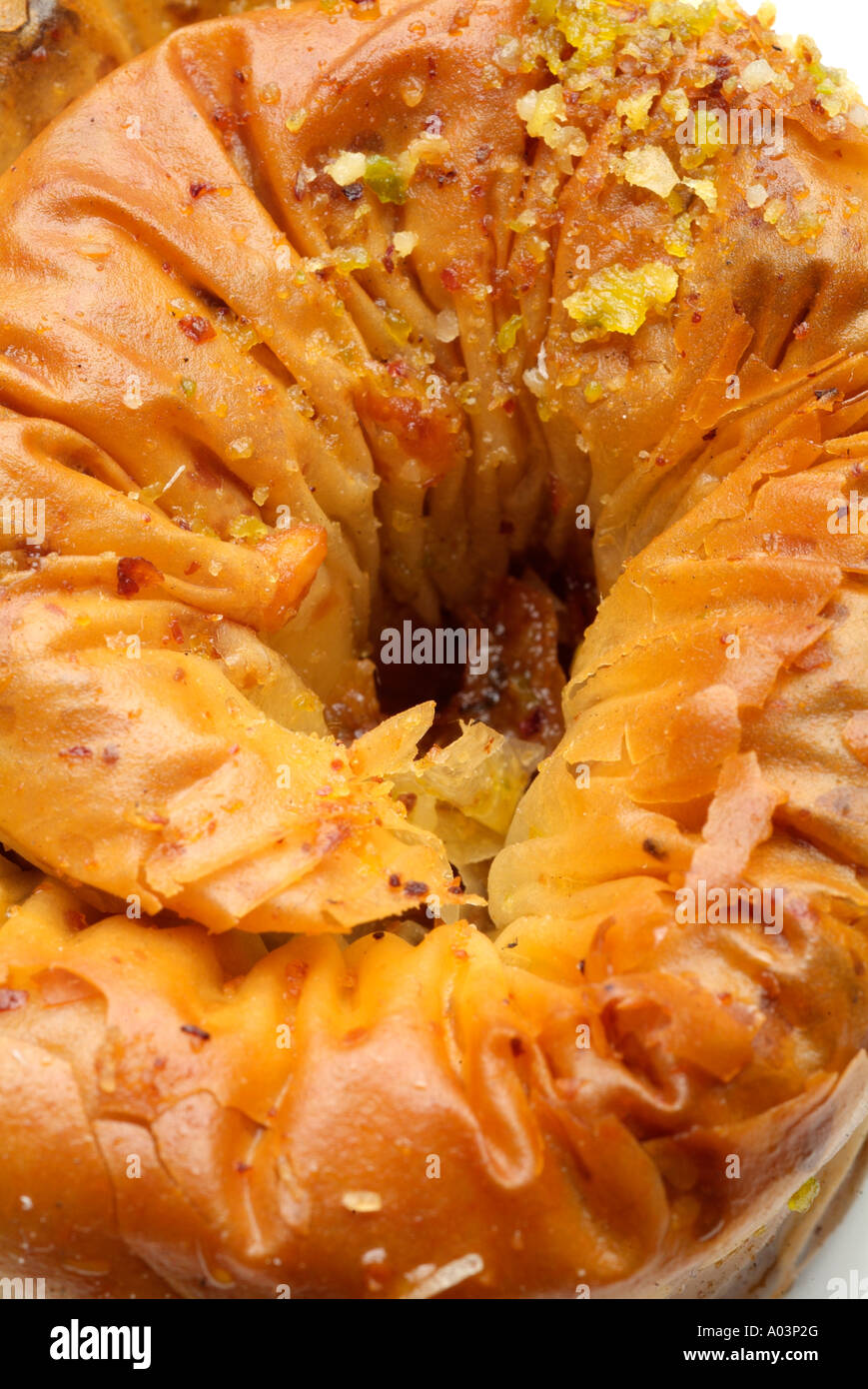 Flaky pastry Moroccan Morocco middle east Arabic Arabian cake Light ...