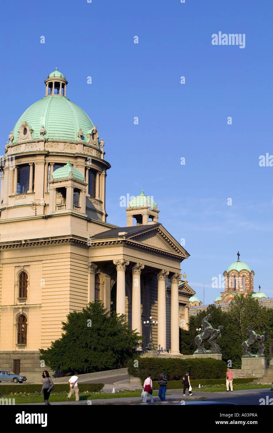 Parliament building, Belgrade, Serbia Stock Photo - Alamy