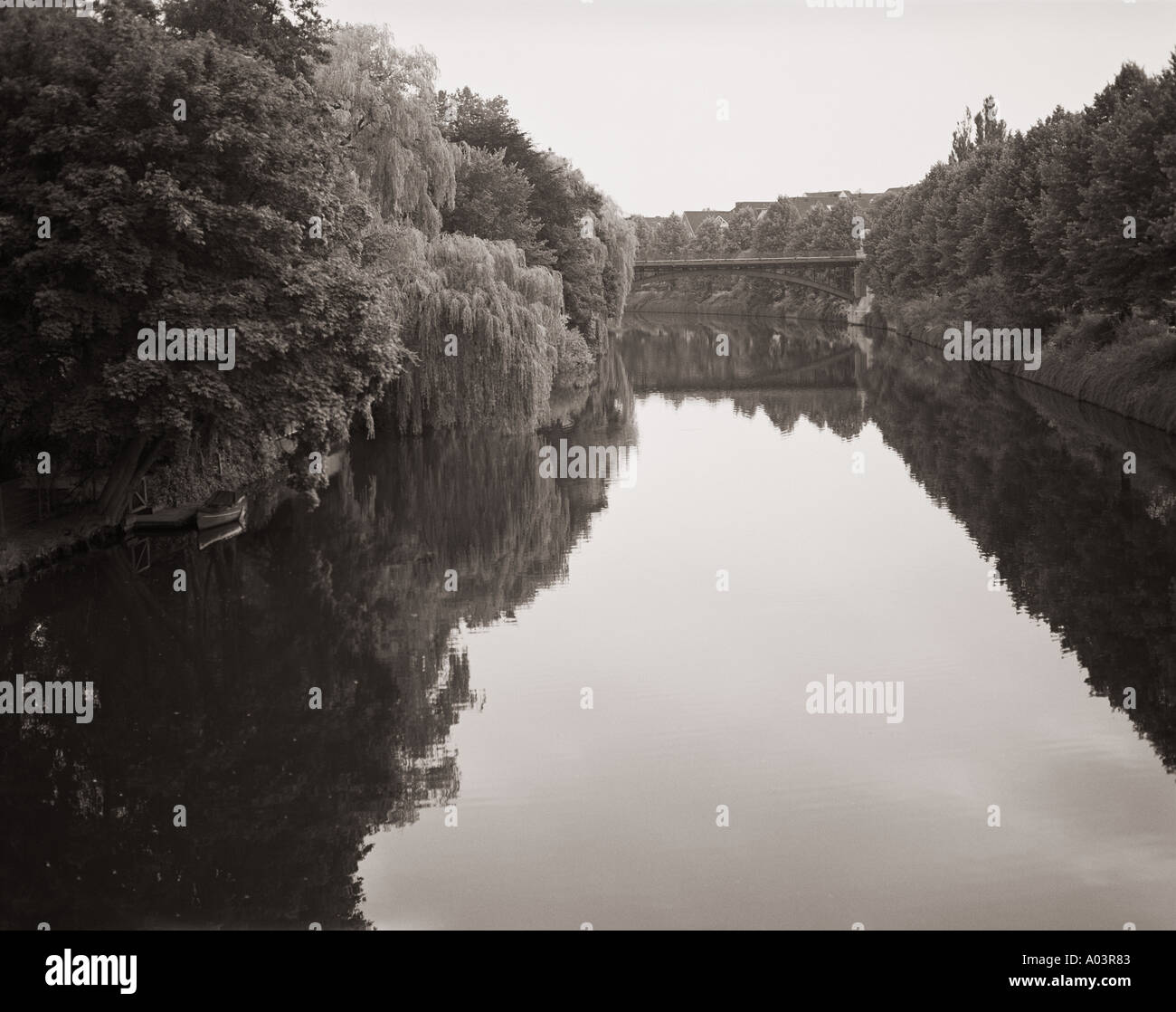 waterways Hamburg Germany Stock Photo - Alamy