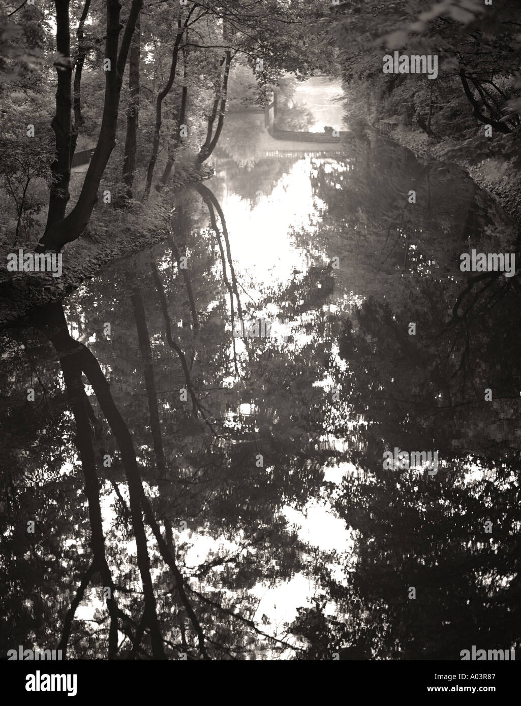 waterways Hamburg Germany Stock Photo - Alamy