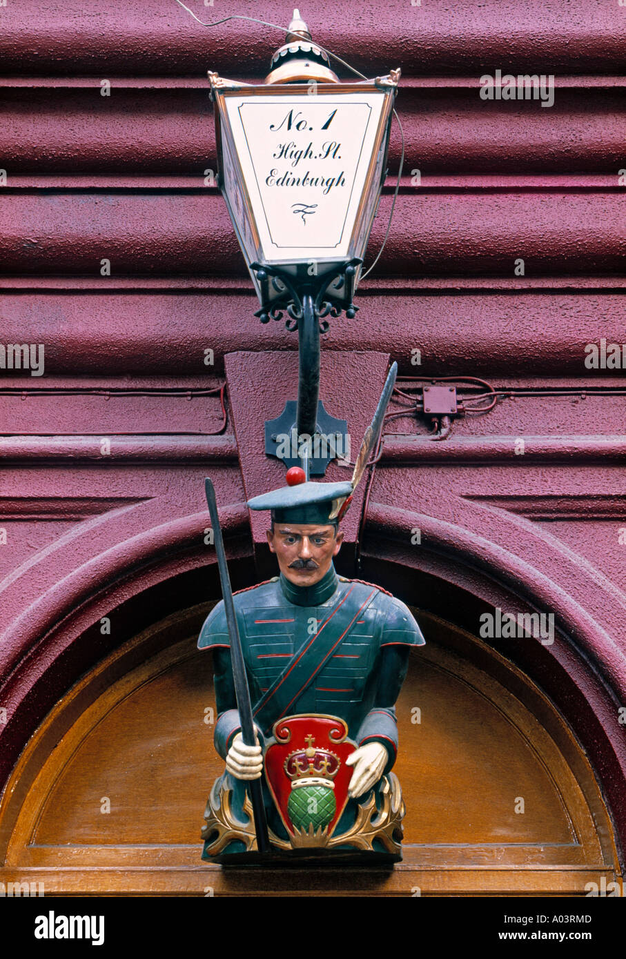Pub Sign, Edinburgh, Scotland Stock Photo - Alamy