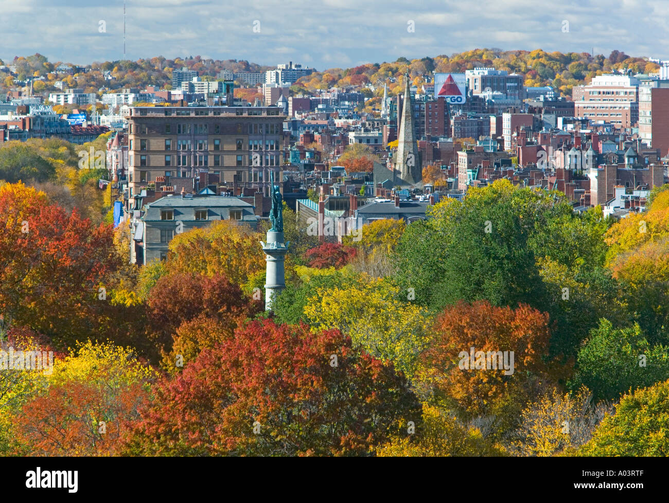 Massachusetts boston autumn hi-res stock photography and images - Alamy