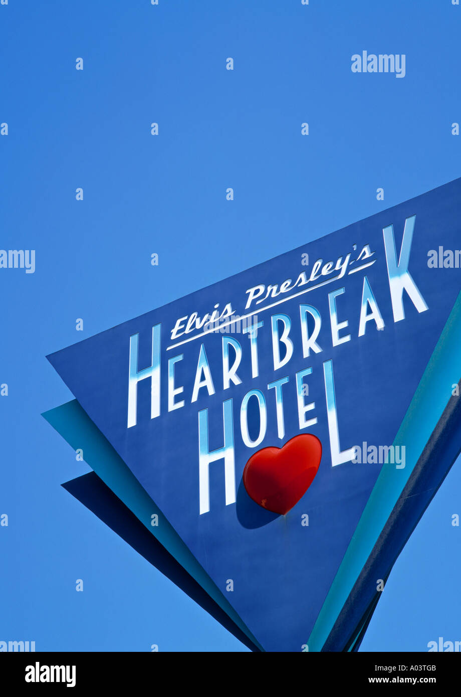 Heartbreak Hotel sign, Memphis, Tennessee, USA Stock Photo - Alamy