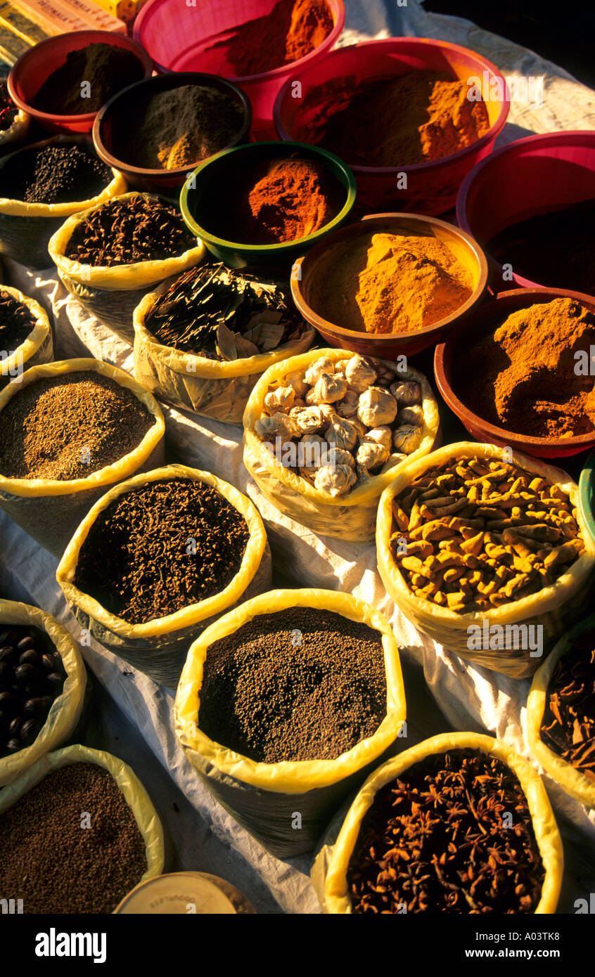 North goa india spices hi-res stock photography and images - Alamy