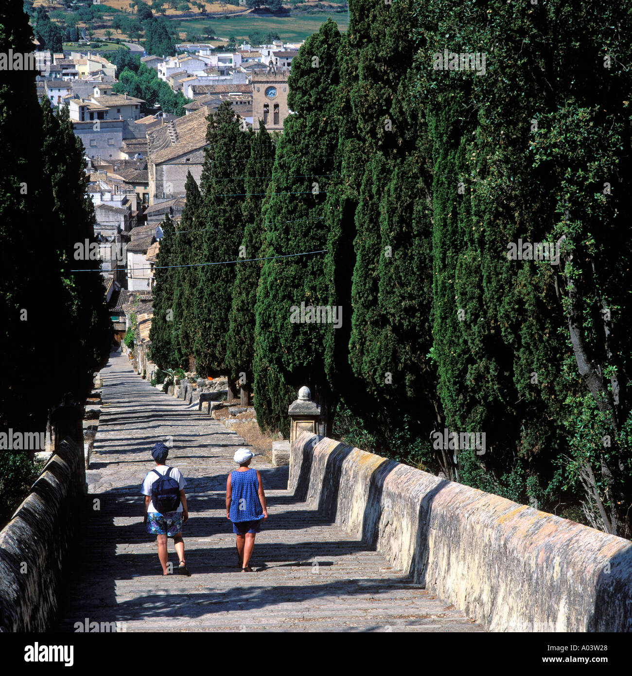 What to do in pollensa old town hi-res stock photography and images - Alamy