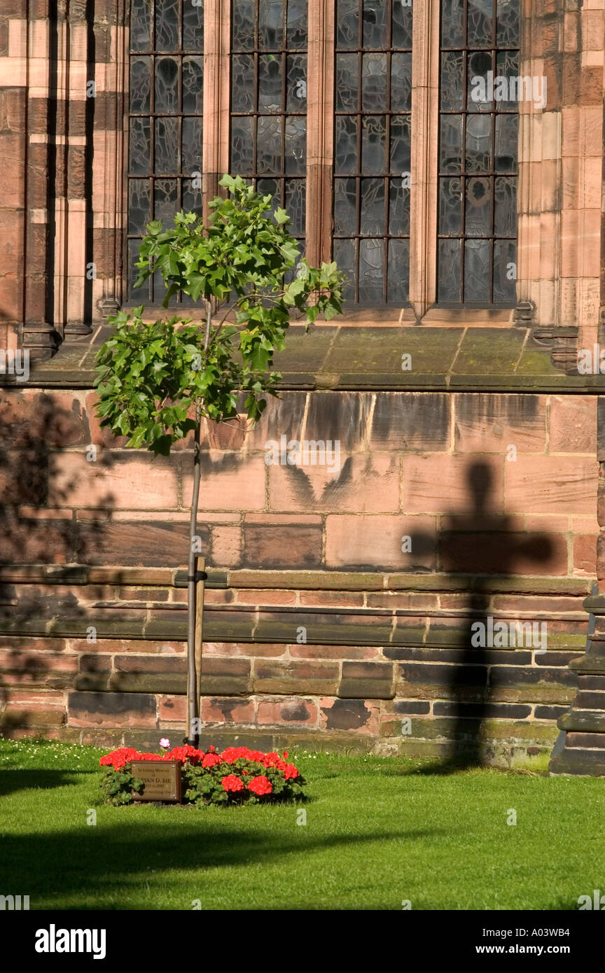 Chester Cheshire English church clock crucifixion religion church ...