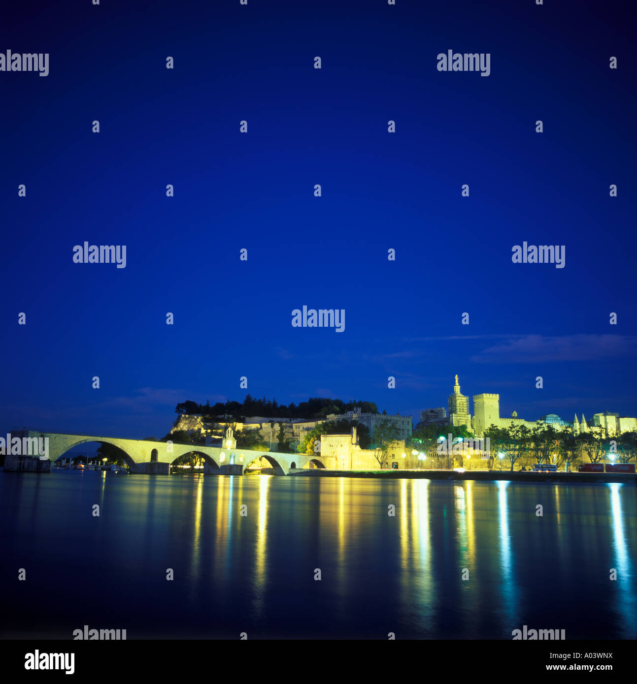 Avignon france panoramic view hi-res stock photography and images - Alamy