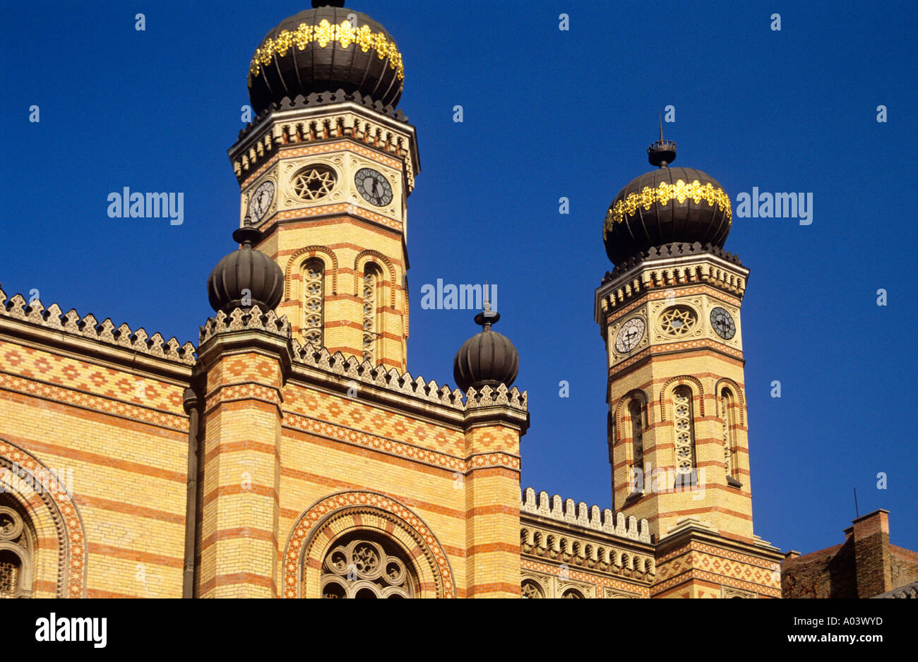 Great Synagogue Budapest Hungary Stock Photo - Alamy