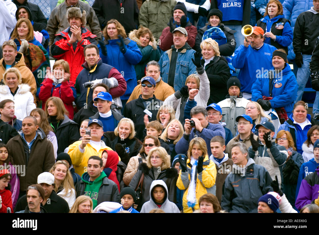 American Football Fans Stock Photo - Alamy