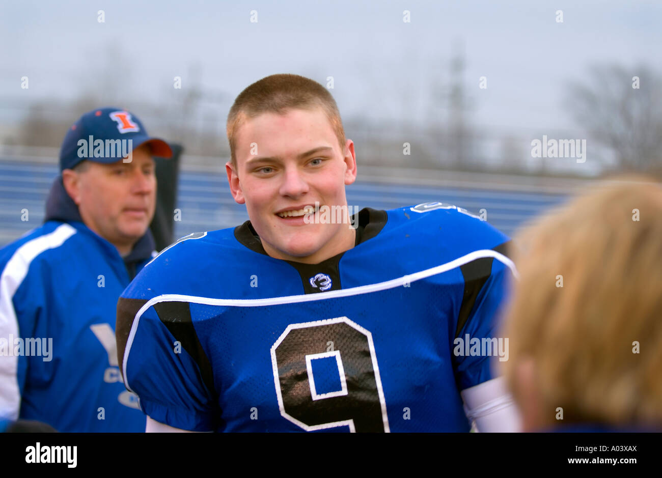 Tackle football kids hi-res stock photography and images - Alamy